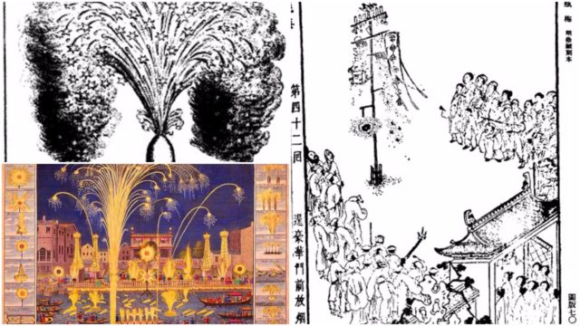 Fireworks were invented in China in the 7th century to scare away evil ...
