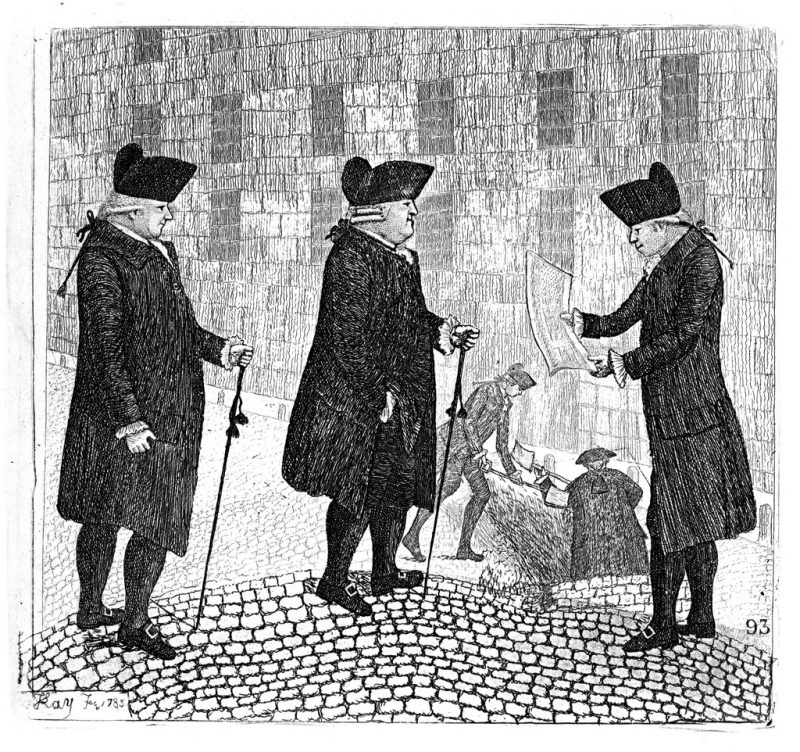 John Kay was a caricaturist who made caricatures of all public figures ...