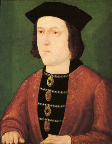 The assassinated children of King Edward IV, who were buried beneath a ...