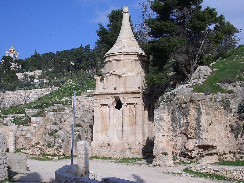 One of the most impressive tombs found in the Kidron Valley: The Tomb ...