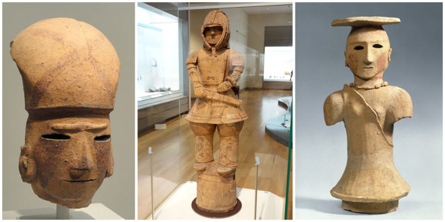 Haniwa: funerary objects built for the Japanese elite during the 4th to ...