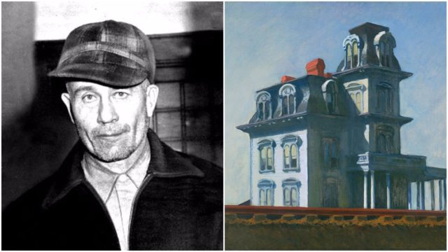 The character of Norman Bates in Hitchcock’s “Psycho” was inspired by ...