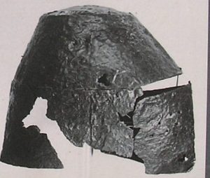 Surviving examples of the great helm- helmet of the High Middle Ages ...