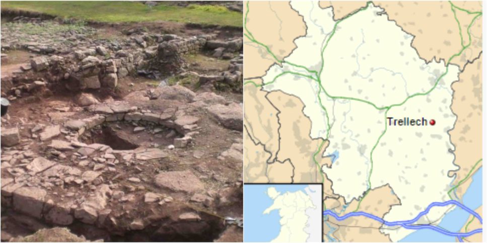 Lost City of Trellech found under a field in Wales | The Vintage News