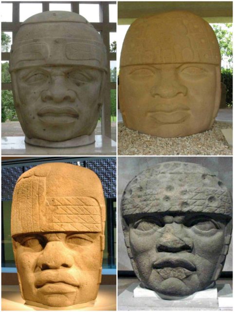 Olmec Stone Heads