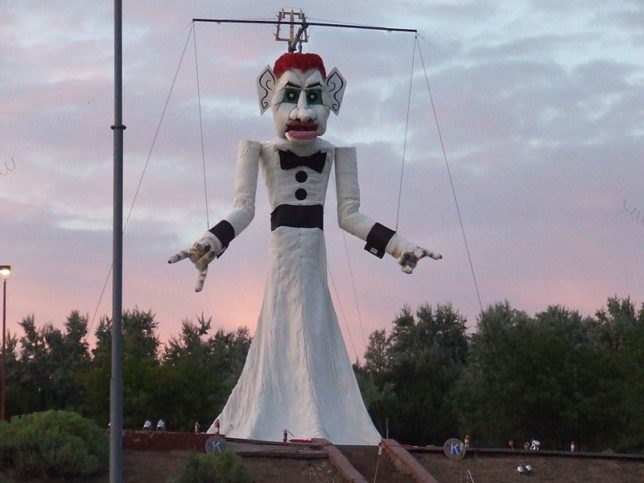 The Burning of Zozobra is a unique cultural event staged annually ...