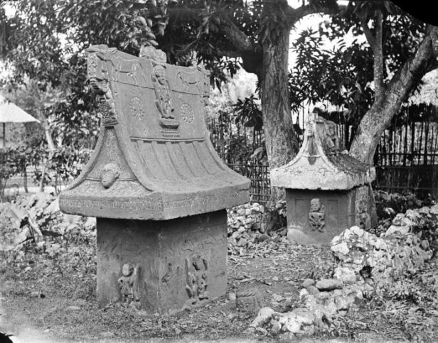 Waruga: stone sarcophagus that were used by the Minahasan people to ...