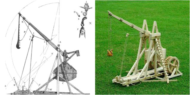 The Warwolf: This modified catapult finally broke the siege of Stirling ...