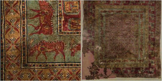 Dating to 5th Century B.C, the Pazyryk carpet is considered to be the ...
