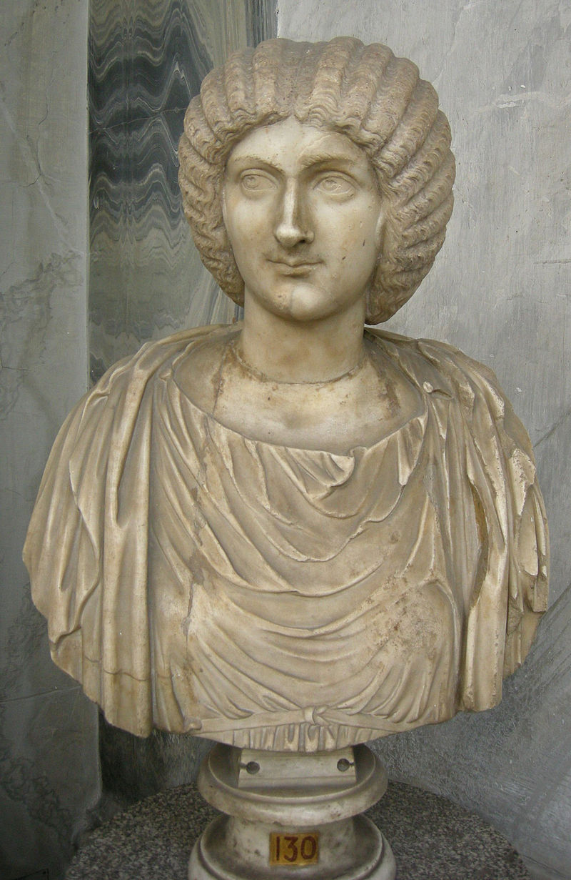 Julia Domna was the second wife of the Roman Emperor Septimus Severus ...