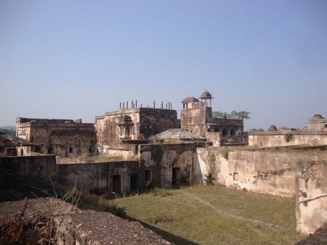 The ancient Rohtasgarh Fort is considered to be one of the largest hill ...