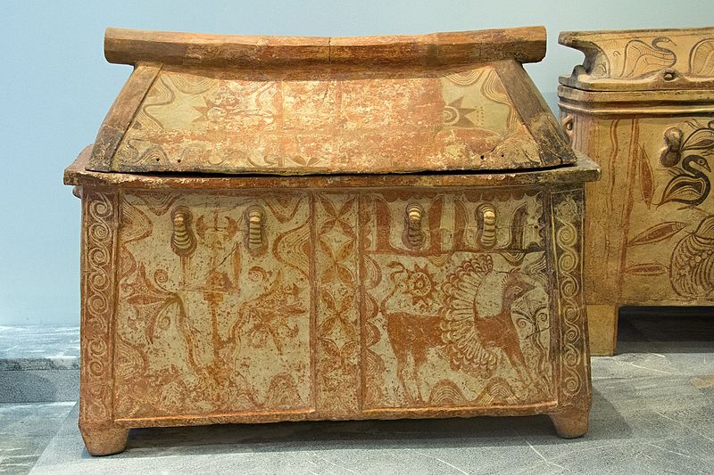 The larnax was the standard burial vessel used in the Minoan ...