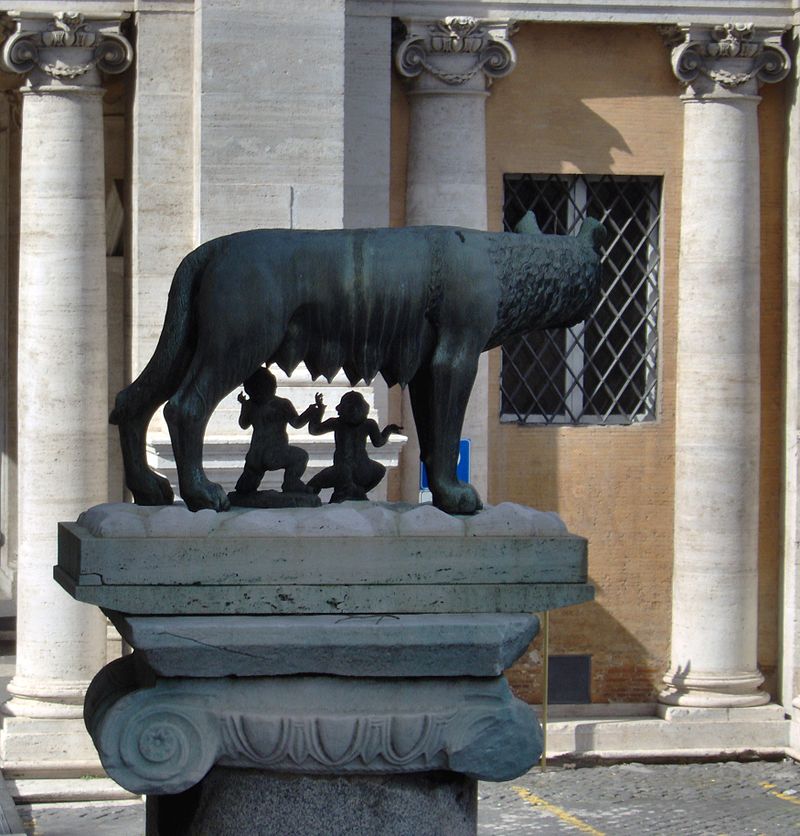 The famous ‘Capitoline Wolf’ symbol of the Roman Empire was made in the ...