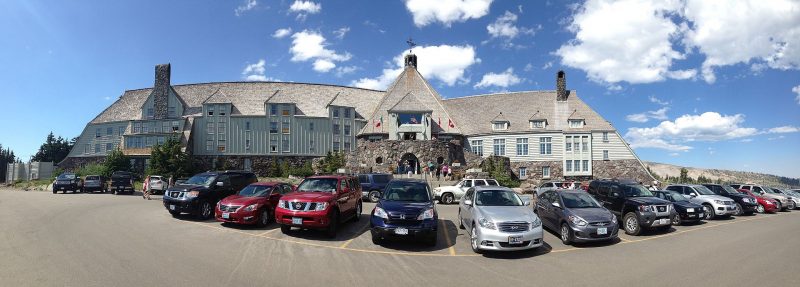 Timberline Lodge in Oregon served as the exterior of the Overlook Hotel ...