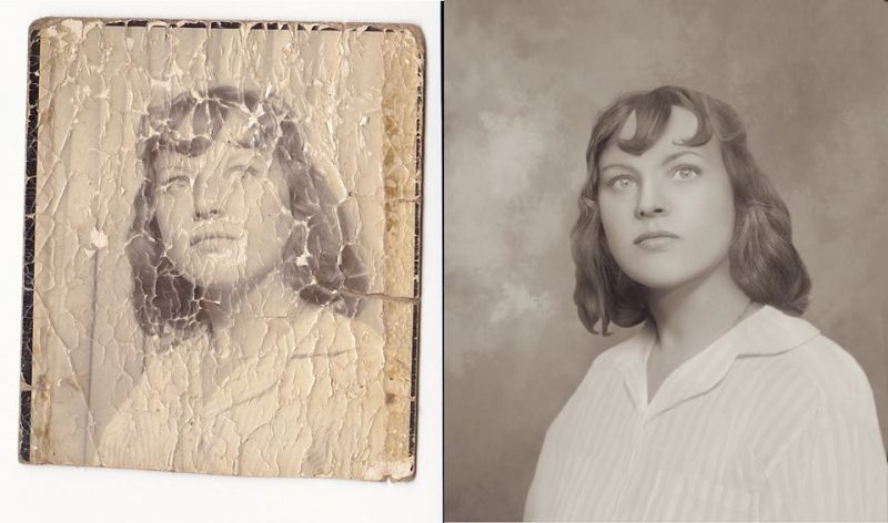 Digital artist skillfully restores severely damaged vintage photos ...