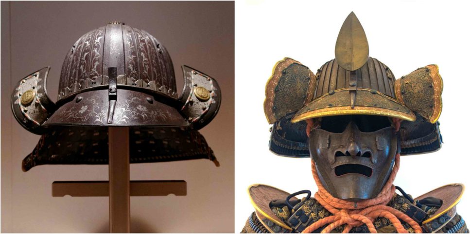 Surviving examples of Kabuto, the beautiful & extravagant 17th-century ...