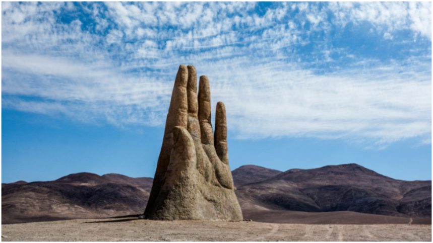 The Most Desolate Place on Earth Hides a Giant Hand Reaching for the ...