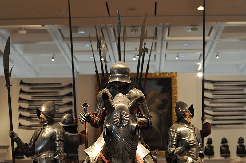 The Gothic plate armor: Designed to completely protect the knight’s ...
