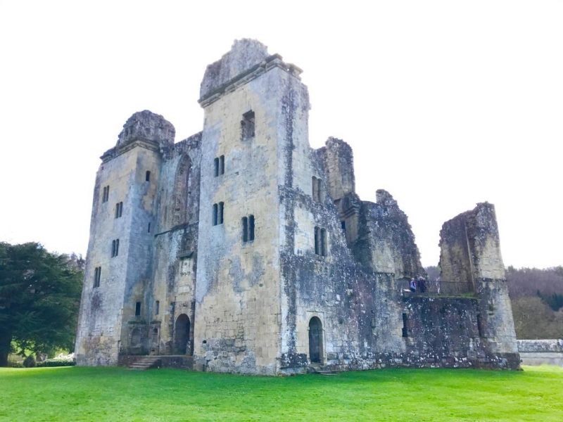 Wardour Castle - The 14th-century hexagonal castle was once one of the ...