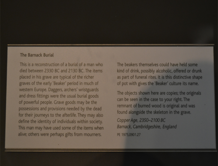 The Barnack burial: one of the most important finds of the early Bronze ...