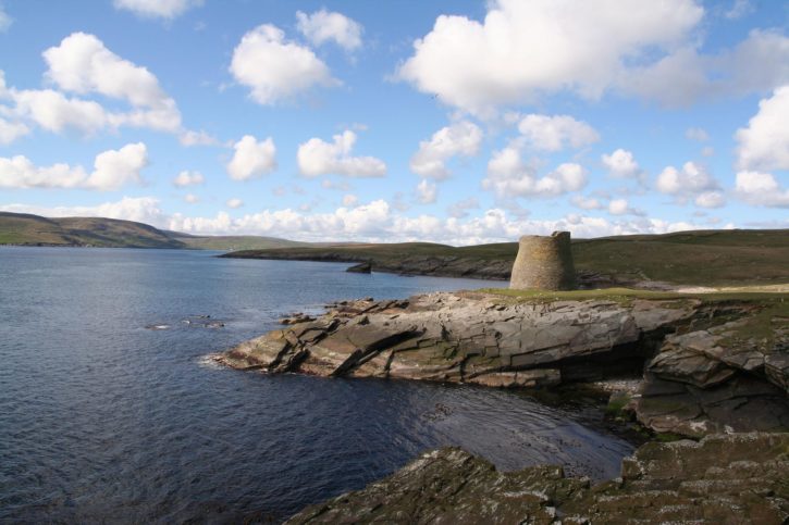 The Broch of Mousa is the best-preserved Iron Age broch in Scotland ...