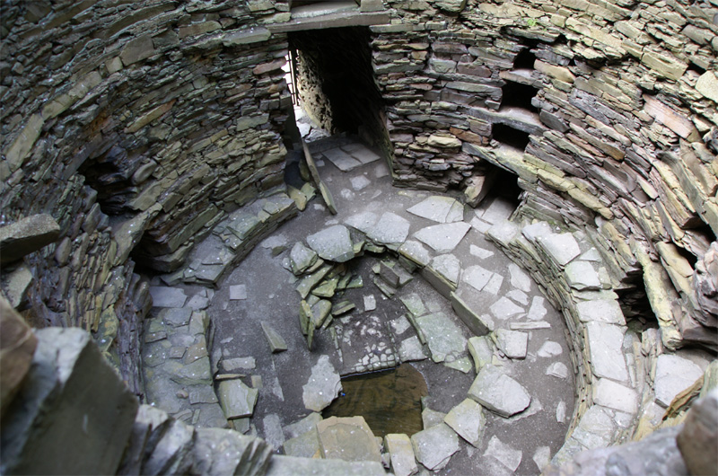 The Broch of Mousa is the best-preserved Iron Age broch in Scotland ...