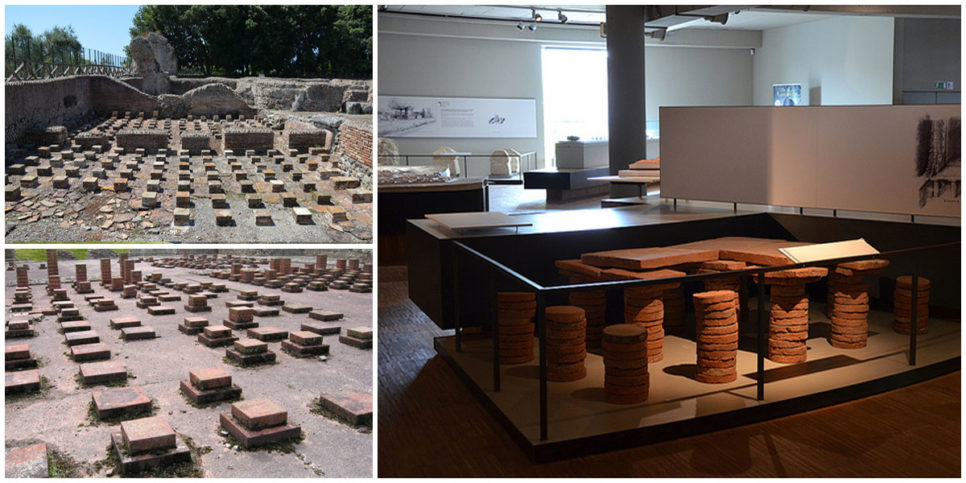 The Romans are credited with the invention of the first underfloor ...