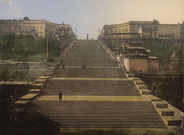 Potemkin Stairs - The Giant Staircase of Odessa, Ukraine and the ...