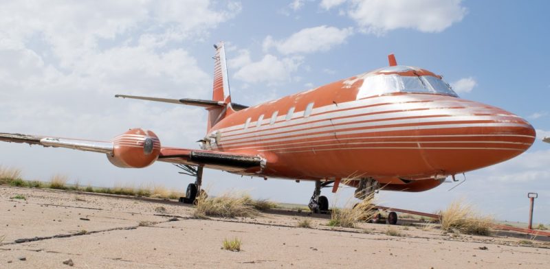 Elvis Presley's luxurious private jet is auctioned after decades spent ...