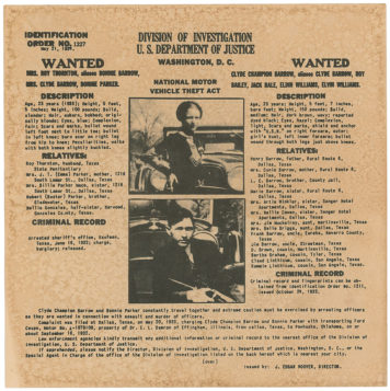 One of the men who killed Bonnie & Clyde was Bonnie's secret admirer ...
