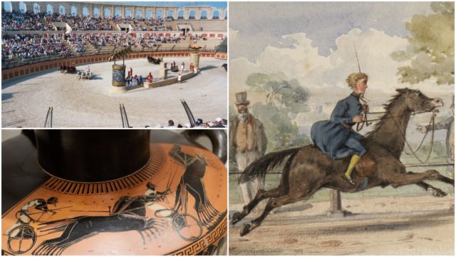 Brief history of chariot racing: In ancient Rome, chariot races ...