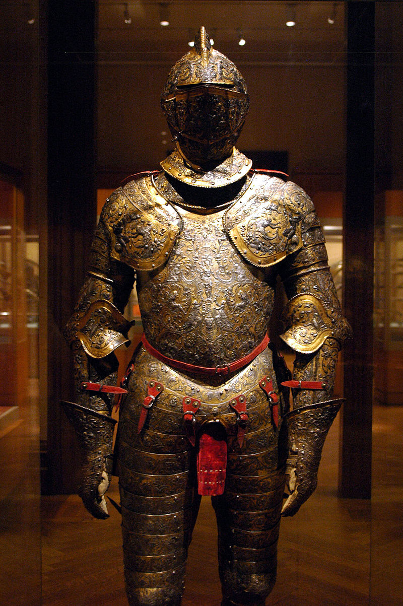 The Parade Armour of Henry II of France - An example of one of the most ...