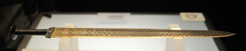The Sword of Goujian- The Ancient Chinese double-edged straight sword ...