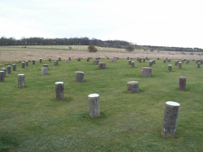 Woodhenge is just as fascinating and mysterious as its famous neighbor ...