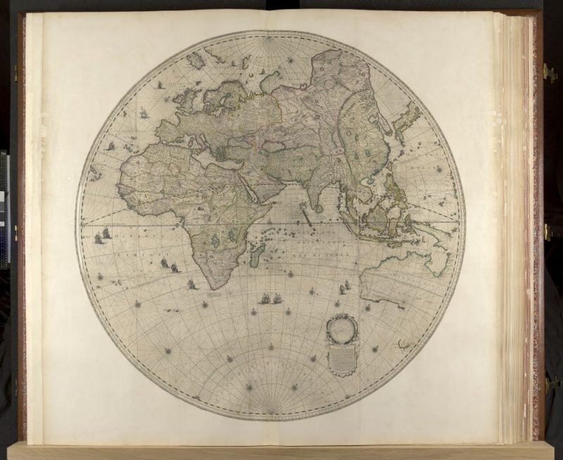 How the British Library digitized the entire 6-foot-tall “Klencke Atlas ...