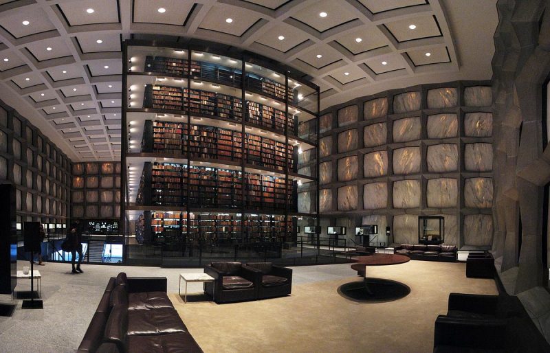 Yale's rare book library is designed to shield precious works from ...