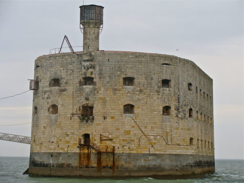 Fort Boyard: Built by Napoleon, this stone sea fort was later used as a ...