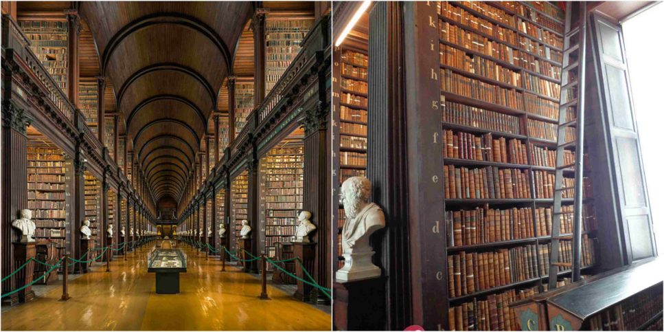 The Library of Trinity College in Dublin: A 300-year-old institution ...