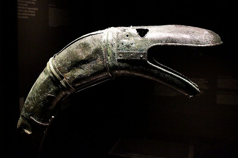 The Carnyx: A long, curved instrument used by the Celts during the Iron ...