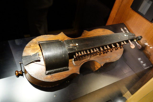 The hurdy-gurdy, an instrument that dates back to medieval times was a ...