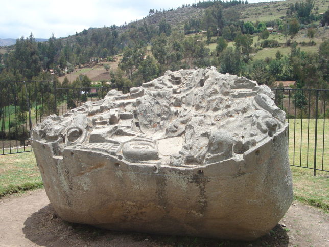 The Sayhuite Stone of the Inca: A mysterious giant rock displaying more ...
