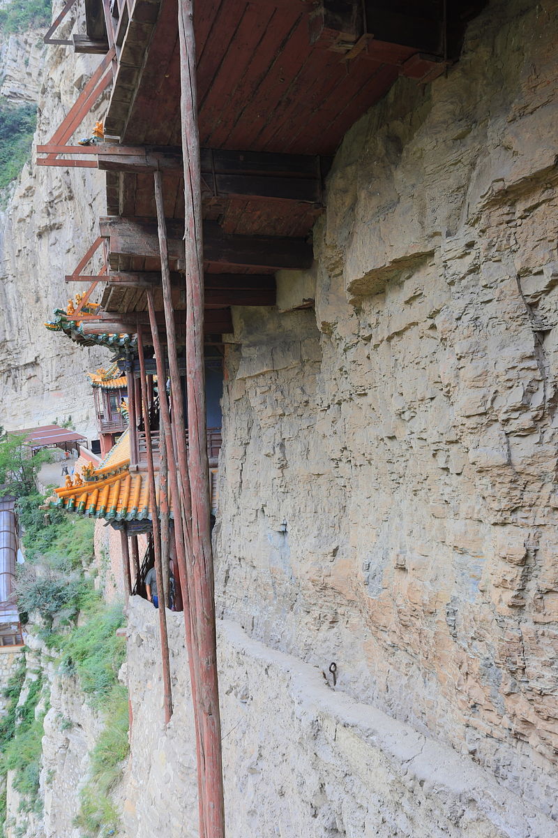 The Hanging Monastery in China: A rare piece of architecture and one of ...