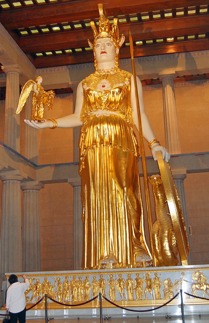There is a full-scale replica of the original Parthenon in Nashville ...
