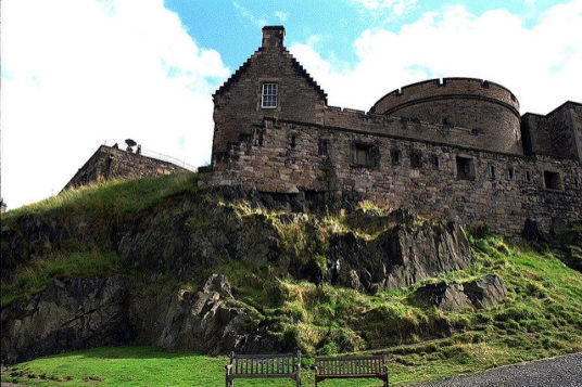 Edinburgh Castle is so old that by the time of the first definite ...