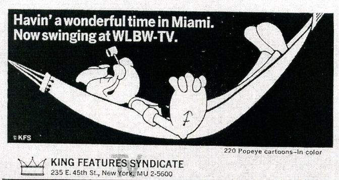 Popeye the Sailor mania reached such heights, they couldn't make the ...