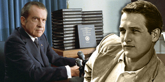 Paul Newman was delighted to learn he'd landed on President Richard ...