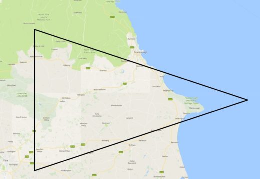 Yorkshire's eerie Wold Newton Triangle brims with stories of dragons ...