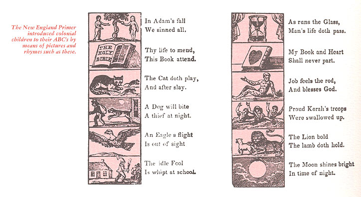 17th century children learned to read with lessons on death, hell, and ...