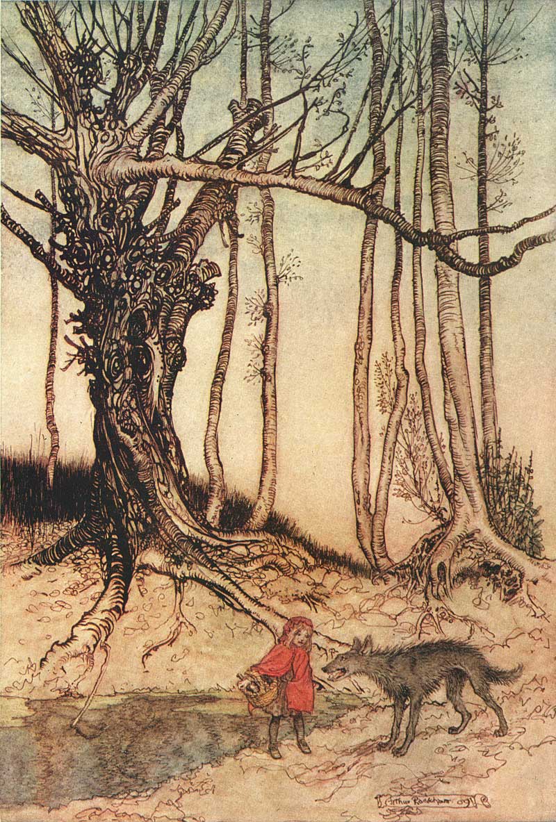 The Original Little Red Riding Hood Story Is a Decadent and Illicit ...