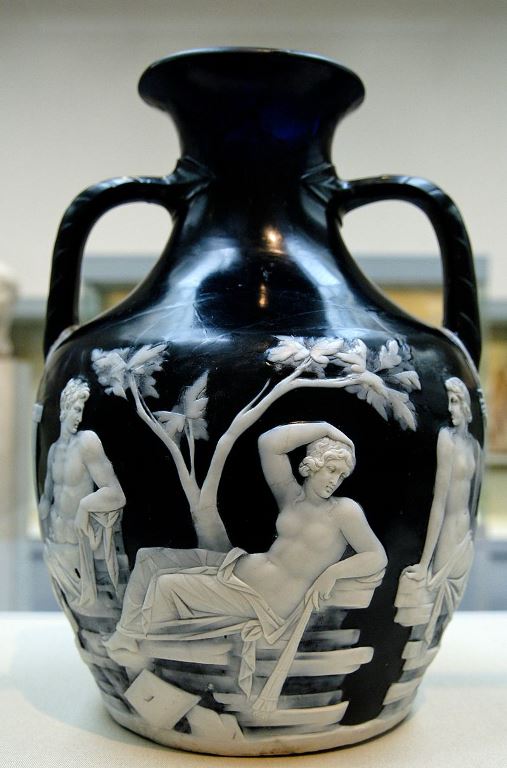 The Portland Vase: a wonder of Roman glass work that was broken in 1845 ...